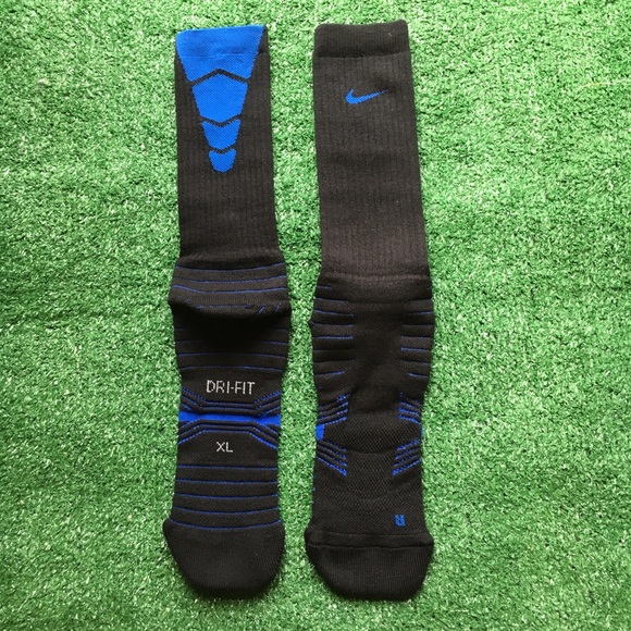 Nike | Underwear & Socks | New Nike Vapor Crew Football Socks Xl Black ...